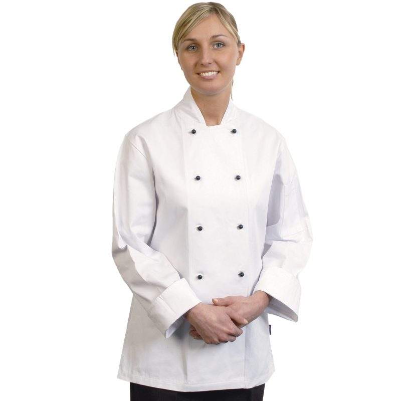 Ladies Executive Chef Jacket - JC Catering And Bar Supplies