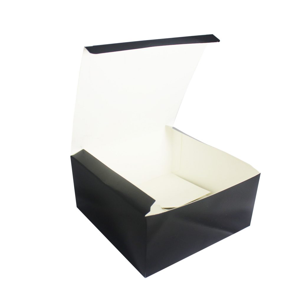 Black Burger Box - JC Catering And Bar Supplies