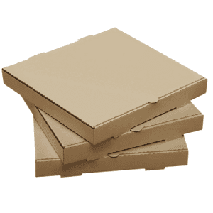 Kraft Plain Pizza Box 9x9" – Pack of 100