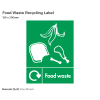 Food Waste Recycling Poster - JC Catering And Bar Supplies